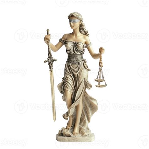 3d Icono Dama Justicia Legal Estatua Un Símbolo De Ley Y Justicia