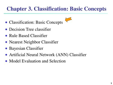 Ppt Chapter 3 Classification Basic Concepts Powerpoint Presentation