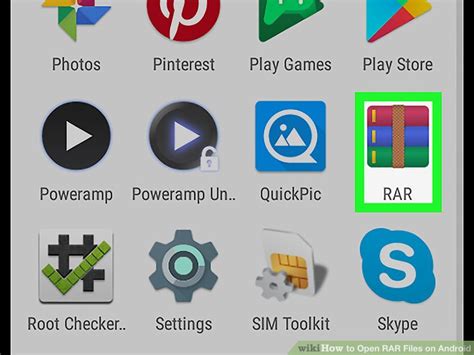 Open Rar Android