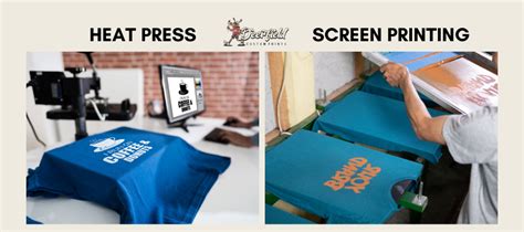 Screen Printing Vs Heat Press Whats The Difference Contract