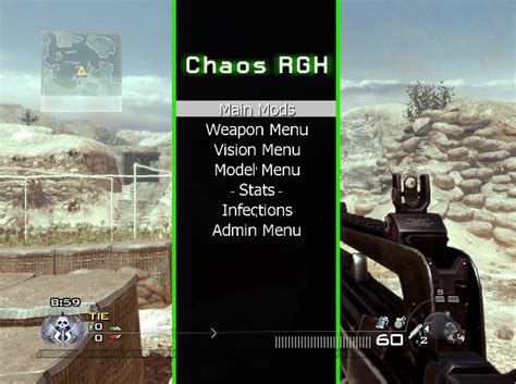 Mod Menu Chaos Rghs Mw2 Tu8 All Client Mod Menu Se7ensins Gaming