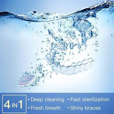 Retainer Cleaner Tablets 96 Tabs For Invisalign Mouth Guard And Other