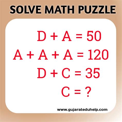 Challenging Maths Puzzles