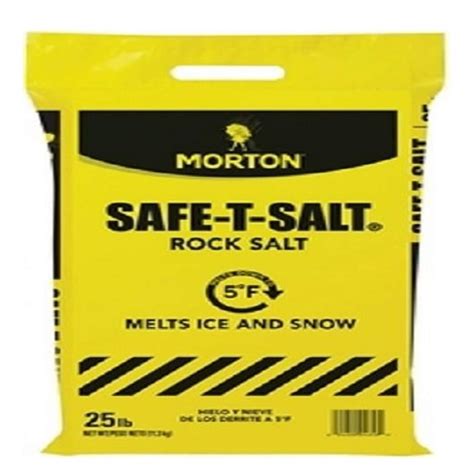 Mortons Safe T Salt Rock Salt Is Over 30 Off On Amazon Mens Journal