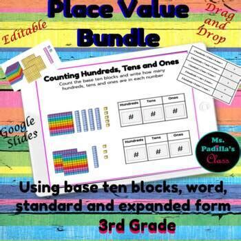 Place Value Bundle By Ms Padilla S Class TPT
