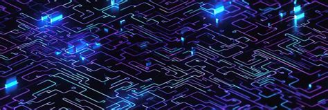 Premium Photo Seamless Pattern With Texture Of Digital Circuit Lines