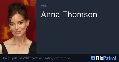 Anna Thomson • Flixpatrol