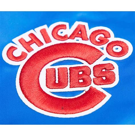 Varsity Chicago Cubs Royal Satin Jacket Jackets Masters