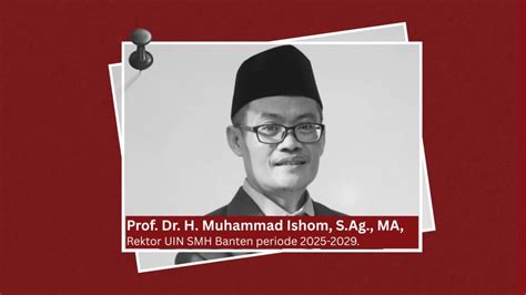 Profil Prof Dr H Muhammad Ishom Lpm Sigma