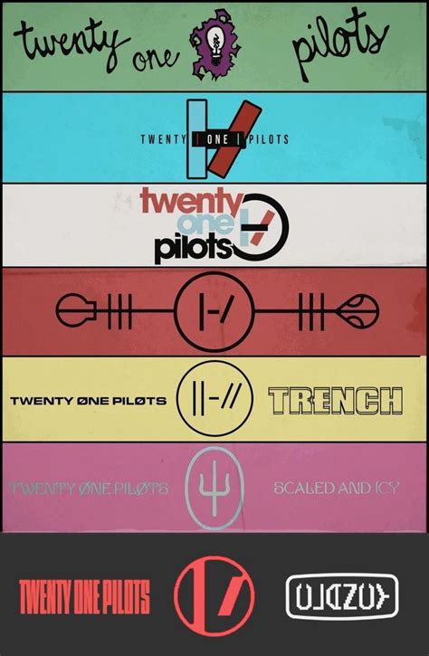 Twenty One Pilots Logo Design Tatuagem Twenty One Pilots Grimórios