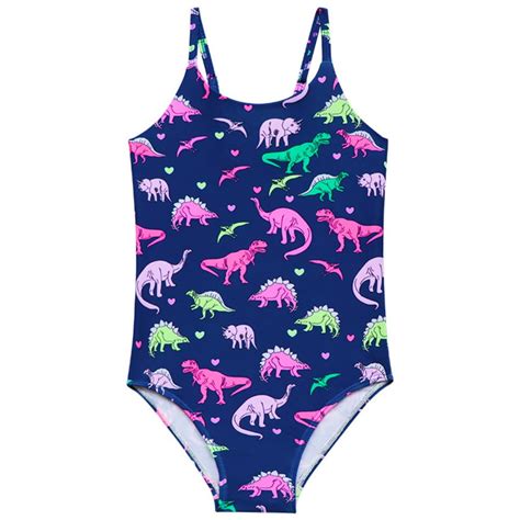 Gyratedream Girls Swimsuits Bathing Suit One Piece Mermaid 3d Printed 2