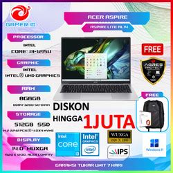 Promo Acer Aspire Lite Al M Sid Wuxga Intel I U Ram Gb Storage Gb Ssd Intel Uhd
