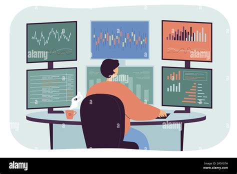 Multiple Computers Stock Vector Images Alamy
