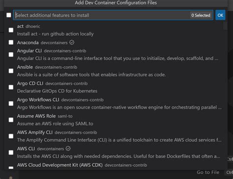 Configure Container Features Should Not Be Available In A Local Window · Issue 7625 · Microsoft