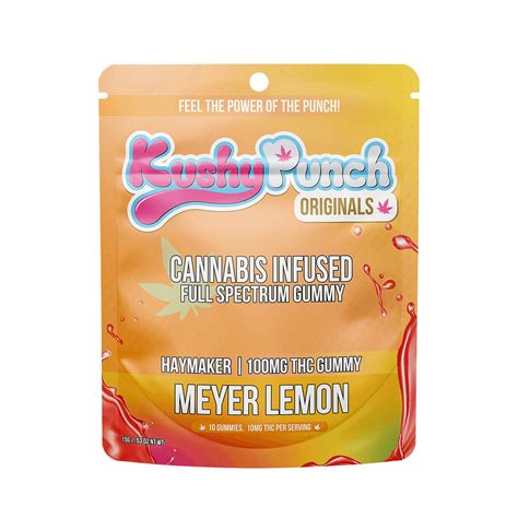 Kushy Punch Kushy Punch Haymaker Gummy 100mg Leafly