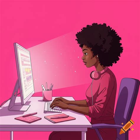 Cartoon Pictures Home Afro