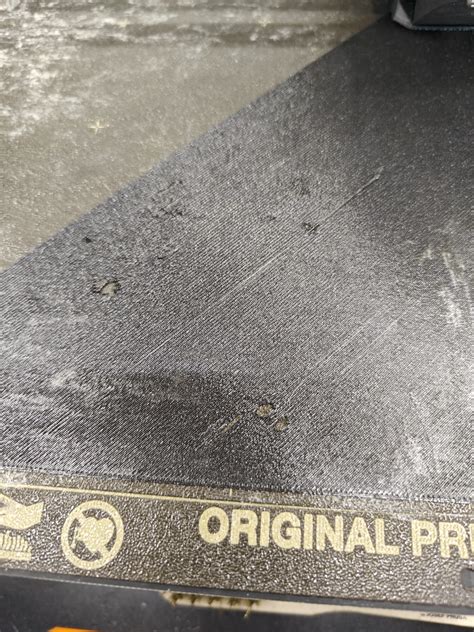 First Layer Defects Blobs Artefacts Not Sure Why Hardware