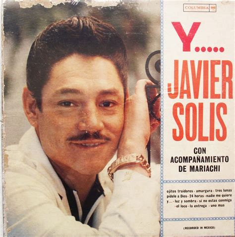 Y Álbum De Javier Solís Letrascom