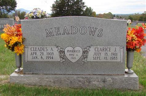 Clarice Jeanette Pace Meadows 1901 1988 Find A Grave Memorial
