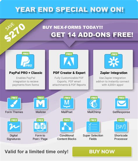Nex Forms The Ultimate Wordpress Form Builder Wordpress Forms Codemarket