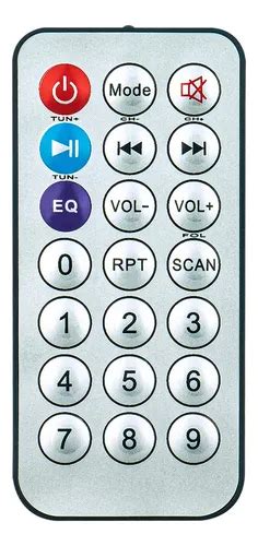 Remote Control Compatible Qfx Speakers Pack De Reemplazo Mercadolibre