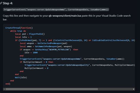 Bug Weapon Reloading Not Saving Ammo · Issue 125 · Qbcore