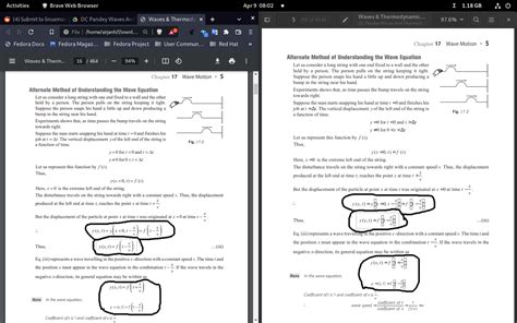 For Some Reason Default GNOME Pdf Reader Cannot Display Certain Mathematical Notations Which