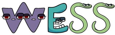 My Name Spelt In Alphabet Lore By Wessieboi99 On Deviantart