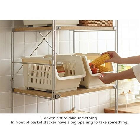 Plastic Stackable Bins Organizing Food At Rs 80 In Surat Id 2854267145333