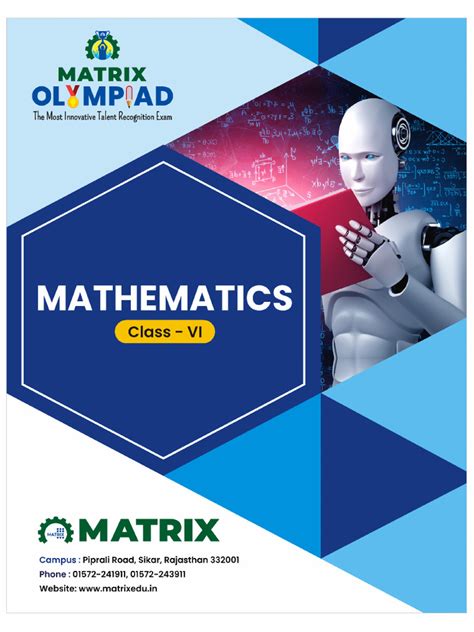 Mathematics Class 6th Pdf