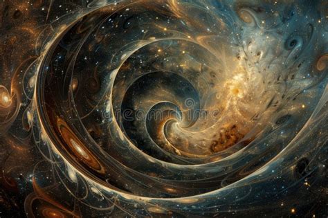 Abstract Formations Resembling Planetary Orbits And Cosmic Trajectories