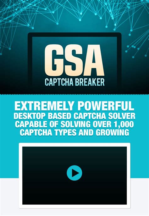 Gsa Captcha Breaker Solve Unlimited Captchas For One Time Fee 100