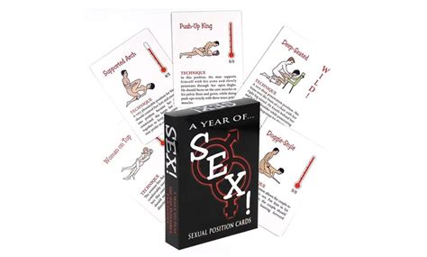 A Year Of Sex Adult Sexual Positioning Card Game Groupon Goods