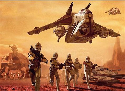 Battle Of Geonosis Wallpapers Wallpaper Cave