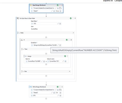 In The DataTbale I Want To Check The First Column Is Null Or Empty And Then If The Fisrt