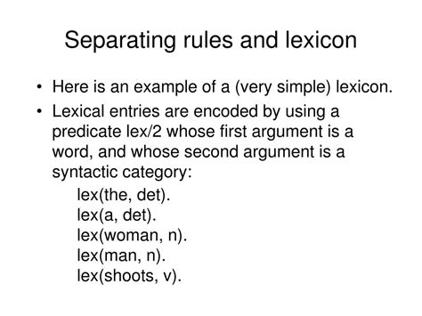 Ppt Artificial Intelligence Definite Clause Grammars And Semantic