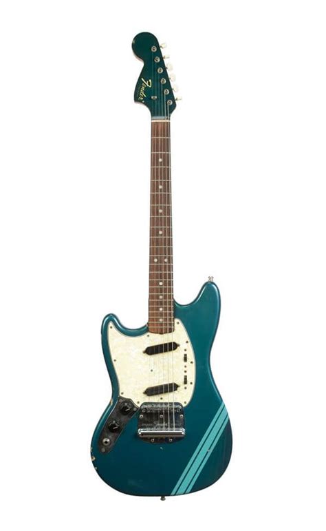 Kurt Cobains Blue Fender Mustang From Smells Like Teen Spirit To Go On