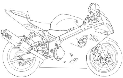 Rough Outline Of My Gsxr 600 By Ghostedition On Deviantart