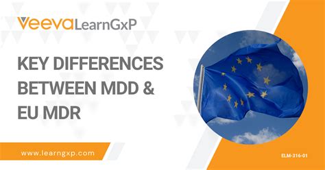 Key Differences Between MDD EU MDR LearnGxP Accredited Online Life Science Training Courses