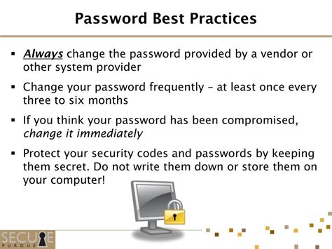 PPT Secure Your Passwords Best Practices PowerPoint Presentation Free Download ID 5412386