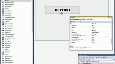 Getting Started With Visual Basic 2017 Youtube