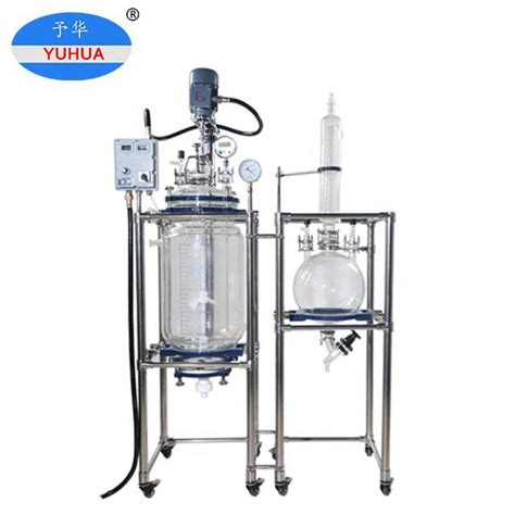 10l 20l 50l Lab Chemical Filter Glass Crystallization Reactor From