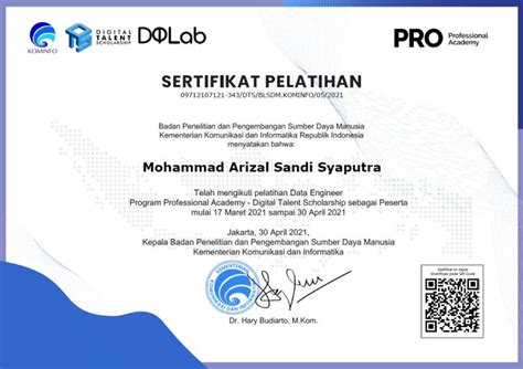 mohammad arizal syaputra on linkedin dataengineer dtskominfo dqlab