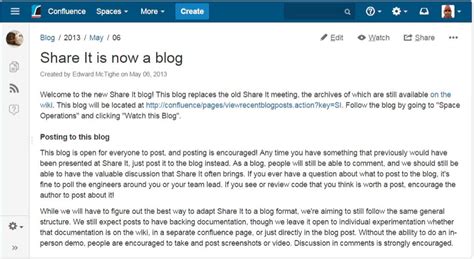How Internal Blogging With Confluence Created A Culture Of Knowledge
