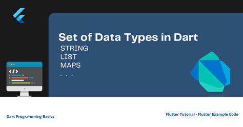 Set Of Data Types In Dart