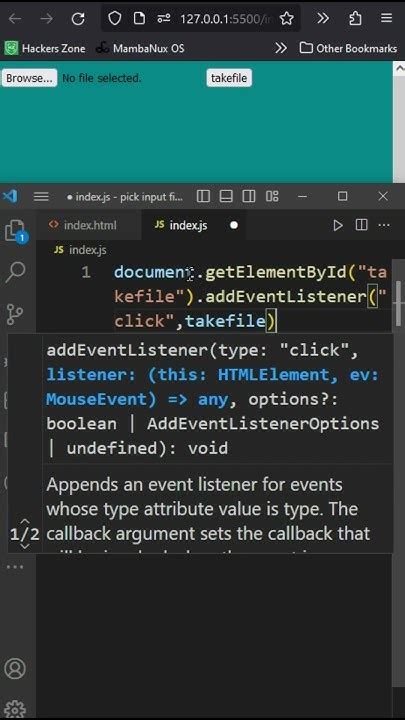 Input Type File Set Another Button Shorts Youtube