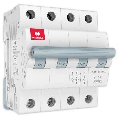 Havells MCB Four Pole FP C Curve Wholesale Price Online IRely In Bangalore
