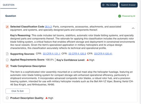 Chatecn™ Export Classification — Kyg Trade