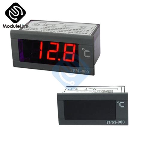 Tpm 900 220v Digital Temp Thermostat Thermo Temperature Controller Led