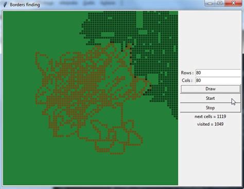 Contour Dun Amas Dans Un Tableau Numpy Par Heisenbab Page 1